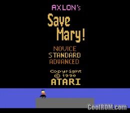 Save Mary (Prototype) ROM Download for Atari 2600 - CoolROM.com