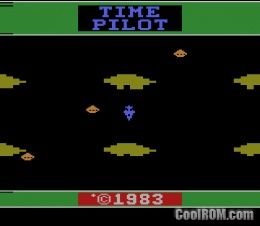 Time Pilot ROM Download for Atari 2600 - CoolROM.com