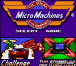 Micro Machines ROM Download for Sega Game Gear - CoolROM.com