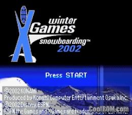 ESPN - X-Winter Games - Snowboarding ROM Download for Gameboy Advance ...