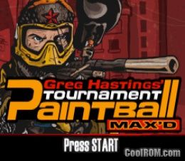 Greg Hastings' Tournament Paintball Max'd ROM Download for Gameboy ...