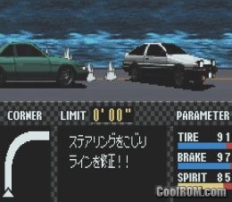 Initial D - Another Stage (Japan) ROM Download for Gameboy Advance ...
