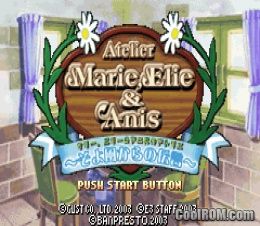 Marie, Elie & Anis no Atelier - Soyokaze Kara no Dengon (Japan) ROM ...