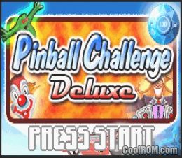 Pinball Challenge Deluxe ROM Download for Gameboy Advance / GBA ...