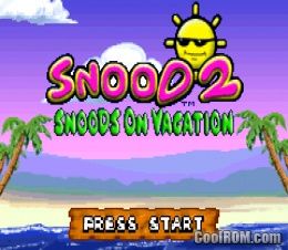 Snood 2 - On Vacation ROM Download for Gameboy Advance / GBA - CoolROM.com