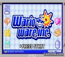 Wario Ware Inc. ROM Download for Gameboy Advance / GBA - CoolROM.com