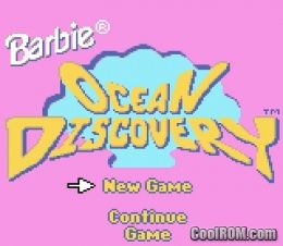 Barbie - Ocean Discovery (Europe) ROM Download for Gameboy Color / GBC ...