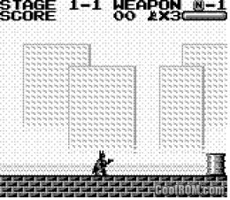 Batman ROM Download for Gameboy Color / GBC - CoolROM.com