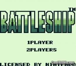 Battleship GB ROM Download for Gameboy Color / GBC - CoolROM.com