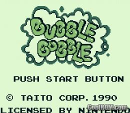 Bubble Bobble (Japan) ROM Download for Gameboy Color / GBC - CoolROM.com