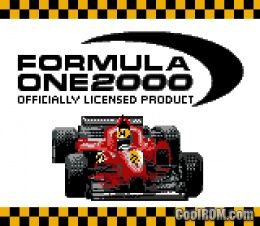 Formula One 2000 ROM Download for Gameboy Color / GBC - CoolROM.com