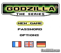 Godzilla - The Series ROM Download for Gameboy Color / GBC - CoolROM.com