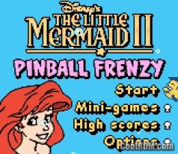 Little Mermaid II, The - Pinball Frenzy (Europe) ROM Download for ...
