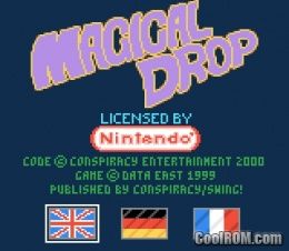 Magical Drop (Europe) ROM Gameboy Color / GBC - CoolROM.com