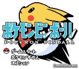 Pokemon Pinball (Japan) ROM Download for Gameboy Color / GBC - CoolROM.com