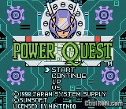 Power Quest (Europe) ROM Gameboy Color / GBC - CoolROM.com