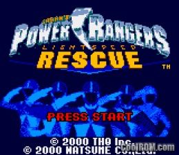 Power Rangers - Lightspeed Rescue ROM Download for Gameboy Color / GBC ...