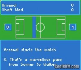 Soccer Manager (Europe) ROM Download for Gameboy Color / GBC - CoolROM.com
