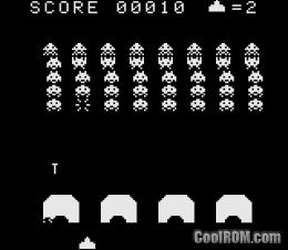 Space Invaders (Europe) ROM Download for Gameboy Color / GBC - CoolROM.com