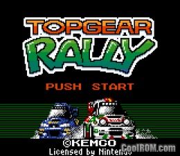 Top Gear Rally (Europe) ROM Gameboy Color / GBC - CoolROM.com