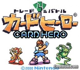 Trade & Battle Card Hero (Japan) ROM Download for Gameboy Color / GBC ...