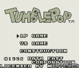 Tumble Pop ROM Download for Gameboy Color / GBC - CoolROM.com