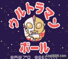 Ultraman Ball (Japan) ROM Download for Gameboy Color / GBC - CoolROM.com