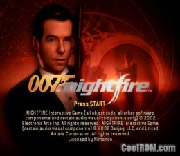 007 - Nightfire ROM (ISO) Download for Nintendo Gamecube - CoolROM.com