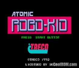 Atomic Robo-Kid (Japan) ROM Download for Sega Genesis - CoolROM.com
