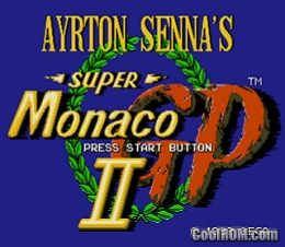Ayrton Senna's Super Monaco GP II ROM Download for Sega Genesis ...
