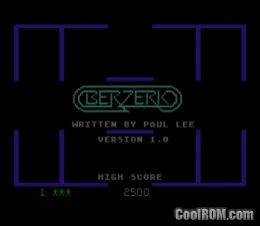 Berzerk V1.00 ROM Download for Sega Genesis - CoolROM.com
