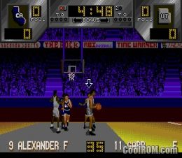Dick Vitale's 'Awesome, Baby!' College Hoops ROM Download for Sega ...