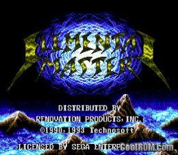 Elemental Master ROM Download for Sega Genesis - CoolROM.com