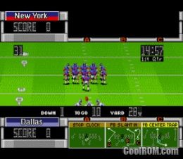 John Madden Football '93 ROM Download for Sega Genesis - CoolROM.com
