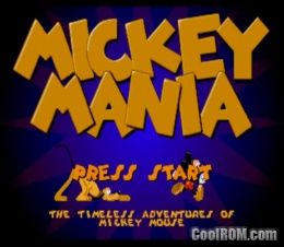 Mickey Mania - The Timeless Adventures of Mickey Mouse (Europe) ROM ...
