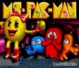Ms. Pac-Man ROM Download for Sega Genesis - CoolROM.com