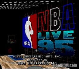 NBA Live '95 ROM Download for Sega Genesis - CoolROM.com