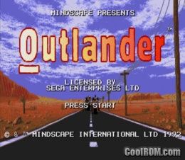 Outlander (Europe) ROM Download for Sega Genesis - CoolROM.com