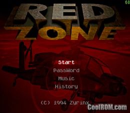 Red Zone ROM Download for Sega Genesis - CoolROM.com