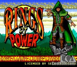 Rings of Power ROM Download for Sega Genesis - CoolROM.com
