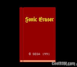 Sonic Eraser (Japan) ROM Download for Sega Genesis - CoolROM.com