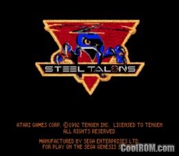Steel Talons (Japan) ROM Download for Sega Genesis - CoolROM.com