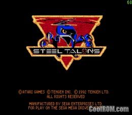 Steel Talons ROM Download for Sega Genesis - CoolROM.com