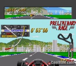 Super Monaco GP (World) ROM Download for Sega Genesis - CoolROM.com
