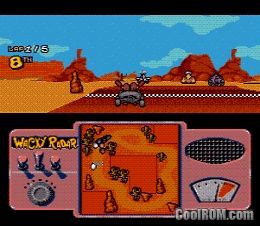 Wacky Races ROM Download for Sega Genesis - CoolROM.com