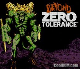 Zero Tolerence - Beyond Zero Tolerance ROM Download for Sega Genesis ...