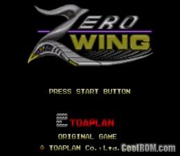 Zero Wing (Japan) ROM Download for Sega Genesis - CoolROM.com