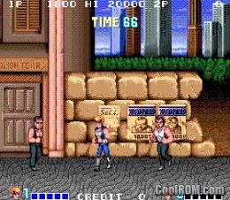 Double Dragon (Japan) ROM Download for MAME - CoolROM.com