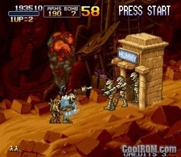 Metal Slug 2 - Super Vehicle-001/II (NGM-2410)(NGH-2410) ROM Download ...