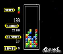 Columns ROM Download for Sega Master System - CoolROM.com